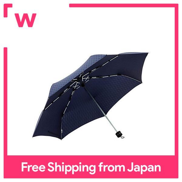 Mabu High-strength folding umbrella Strength Mini (white bone) [Edo] Ai ...
