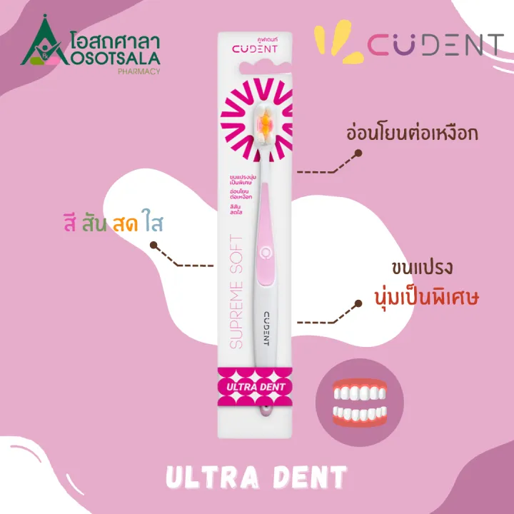 CuDent แปรงสีฟันคูฬเดนท์ รุ่น ULTRA DENT | Lazada.co.th