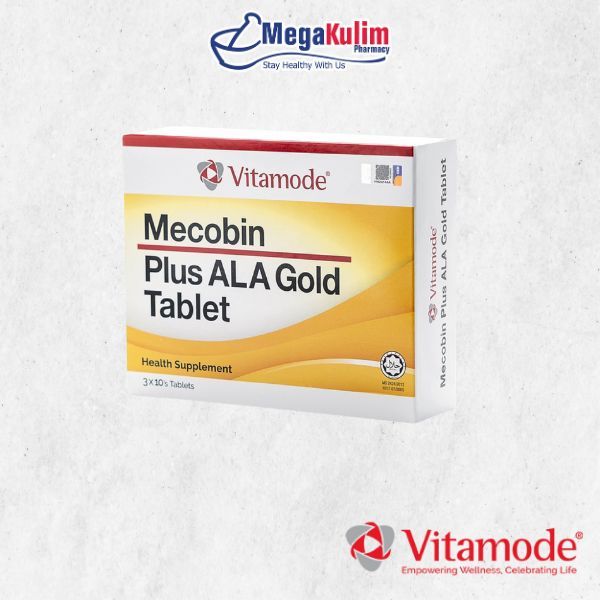 Vitamode Mecobin Plus ALA Gold Tablet 3X10 Cap | Lazada