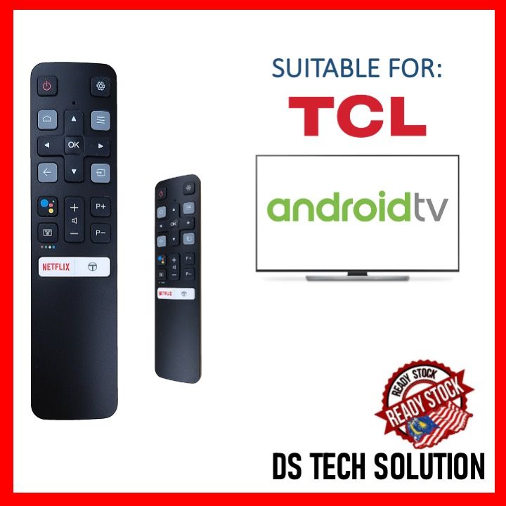 TCL SMART ANDROID TV REMOTE CONTROL [M'SIA STOCK] REPLACEMENT WITH ...