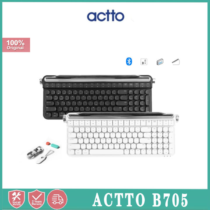 Actto B705 Bluetooth GATERON mechanical keyboard game Phablet keyboard ...