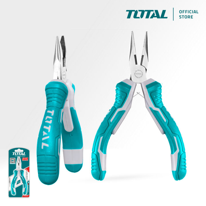 TOTAL Mini Long Nose Pliers (115mm, 4.5") - THTMN256 | Lazada
