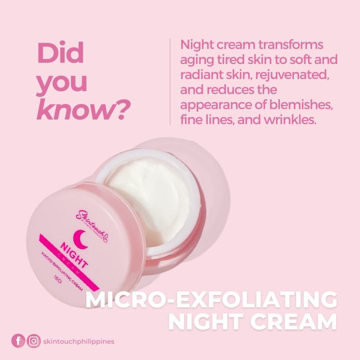 SKINTOUCH Set B Night Cream | Lazada PH