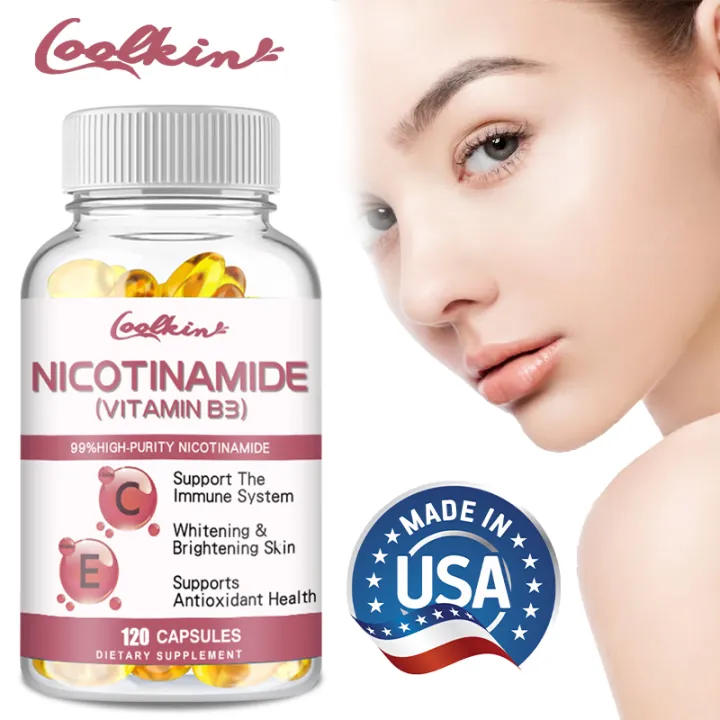 Coolkin - Suplemen Niacinamide - Kekebalan Tubuh, Pemutih Kulit ...