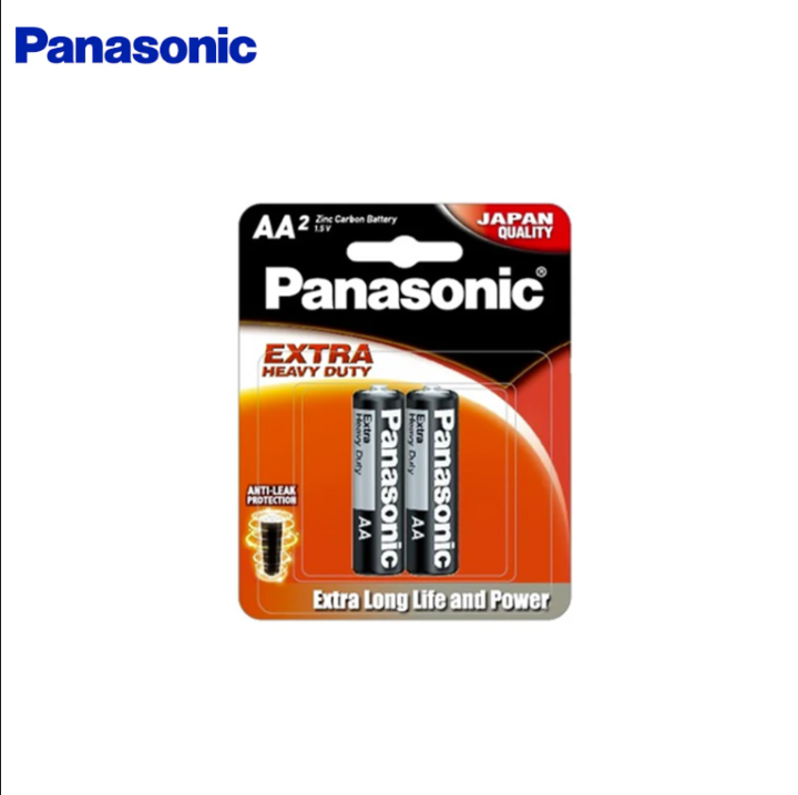 Panasonic Extra Heavy Duty AA2 ( 2 Battery ) | Lazada
