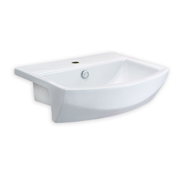 COTTO อ่างล้างหน้าแบบฝังครึ่งเคาน์เตอร์ รุ่น C02427 TETRAGON | Lazada.co.th