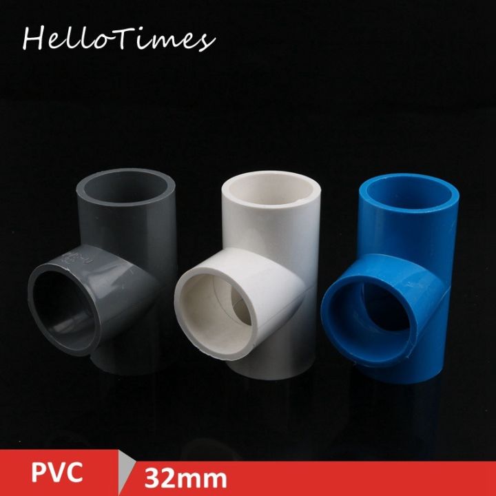 [HOT JKXJKWKHKJWH 115] 1pc Inner diameter 32mm PVC Pipe Tee connector ...