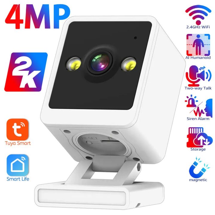 2K Mini Cube Camera Wireless Nanny Camera Small Indoor Home Security ...