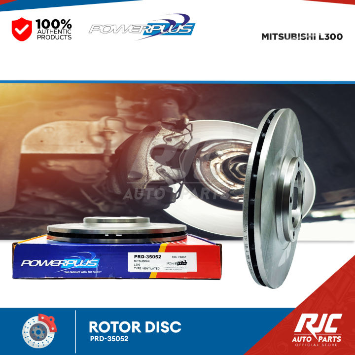 POWER PLUS ROTOR DISC MITSUBISHI L300 PRD-35052 1pc | Lazada PH