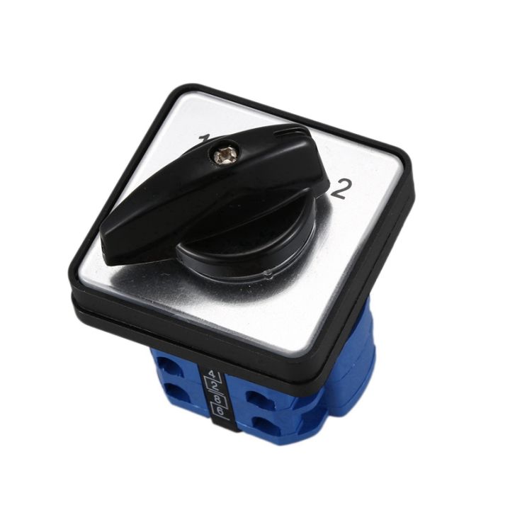 3X AC 440V 240V ON/OFF/ON Universal Change Over Rotary Cam Switch ...