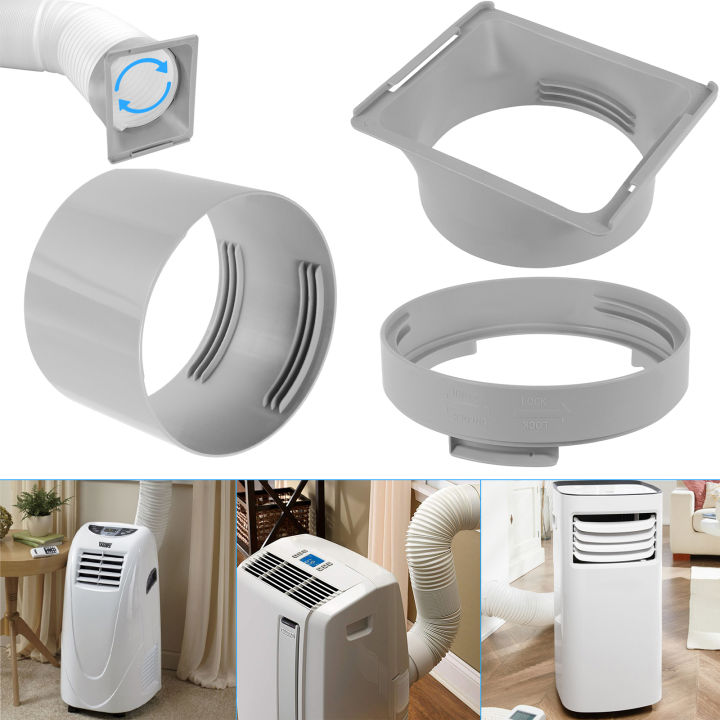 Portable AC Exhaust Hose Connector Clockwise Counterclockwise AC ...