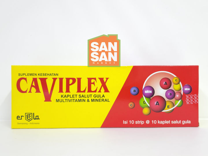 Caviplex Box isi 100 Tablet | Lazada Indonesia