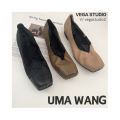 March Shanghai spot | UMA WANG 23 spring and summer ballet shoes square ...