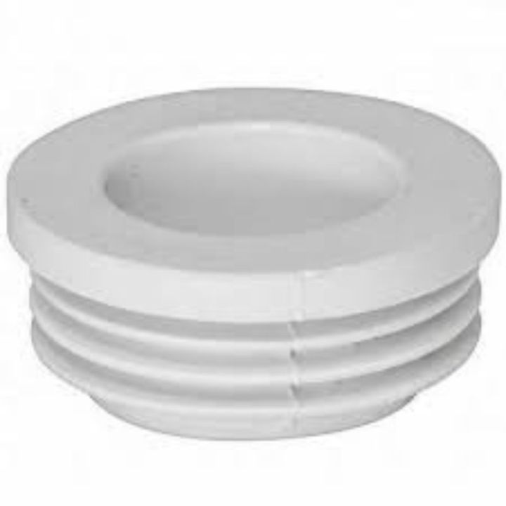 Toilet WC 38mm White Rubber Cone for Lower Level Cistern Pipe Outlet ...