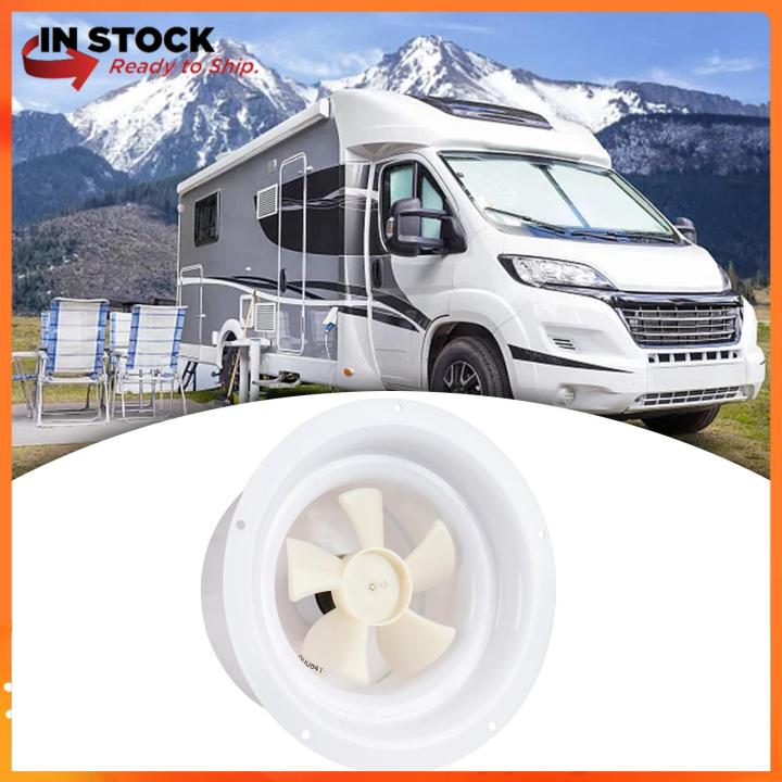 Ulight RV Solar Ventilation Fan Exhaust Fan Attic Fan RV Duct Vent ...