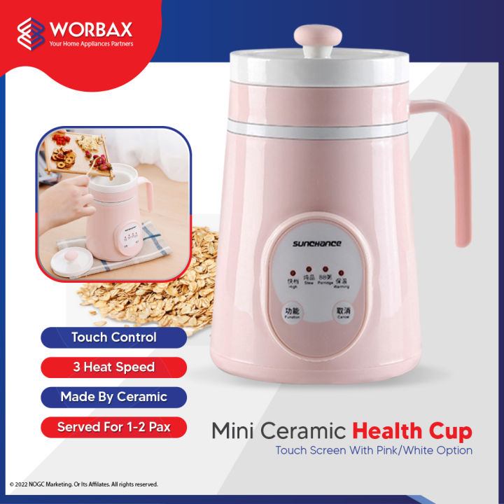 800ML [MULTIFUNCTION] Smart Electric Health Cup Boiler And Warmer With ...