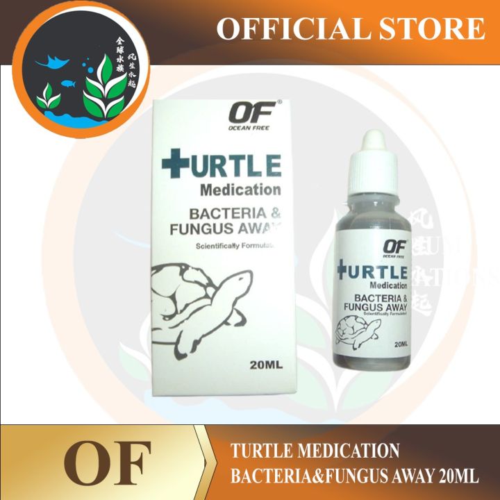 (CURE SICK TURTLE!) OF TURTLE UBAT MEDICATION , BACTERIA AND FUNGUS ...
