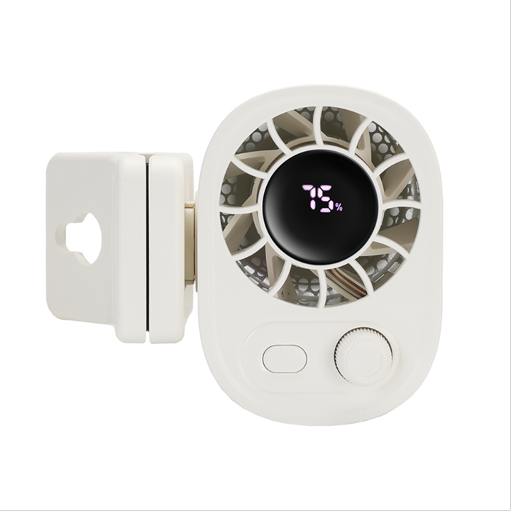 [SG] Portable 360° Mini Fan USB Rechargeable Handheld Outdoor clip Fan ...