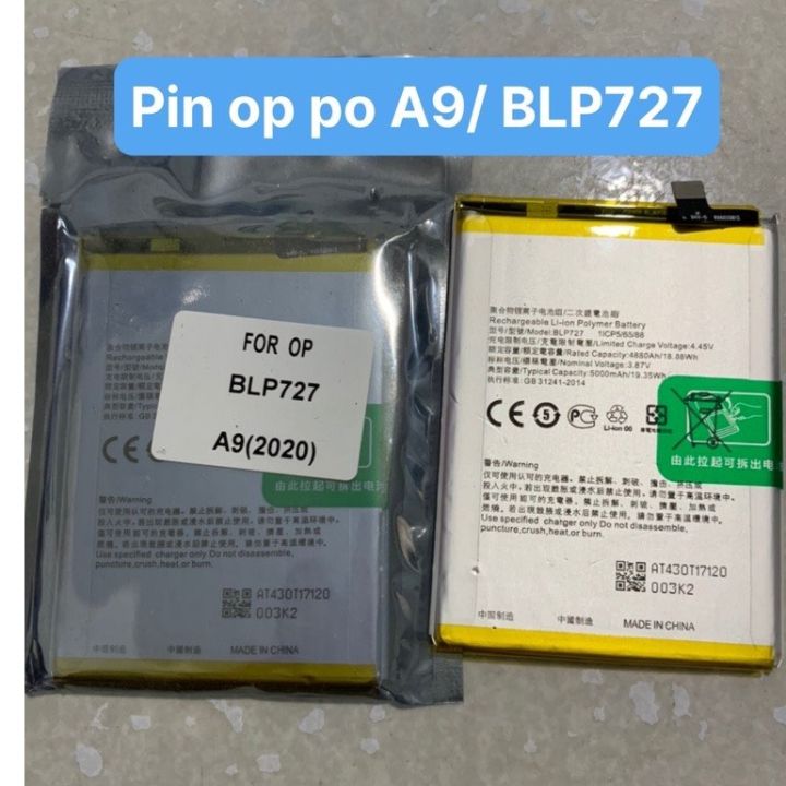 Pin oppo A5 2020 / A9 2020 / A1 mã BLP727 pin zin có siu dán | Lazada.vn
