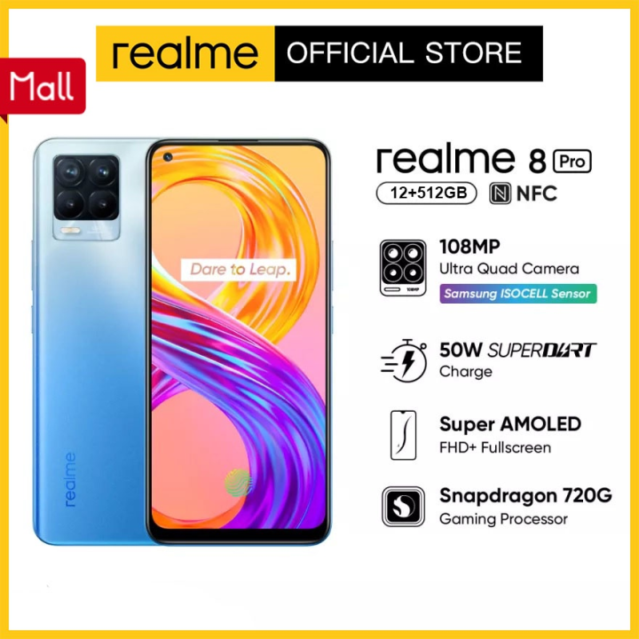 ReaIme Phone 8 Pro 16GB+512GB cellphone 6.5Inch Android Phones 5G Dual ...