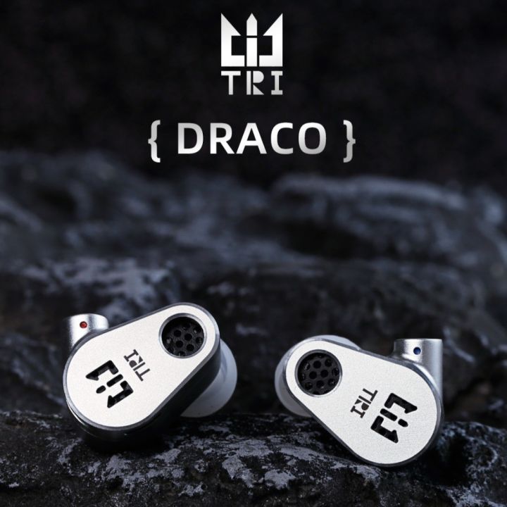 TRI Darco 6mm Ti + 8mm LCP Diaphragm Dynamic Driver In-Ear Earphone 2DD ...