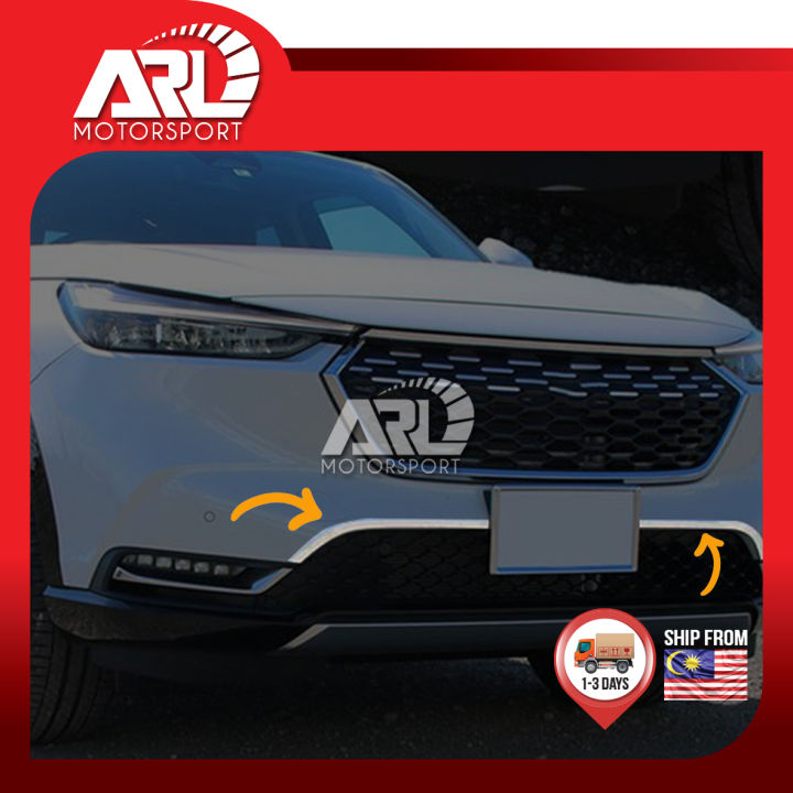 Honda HRV HR-V Vezel RV ABS Front Corner Bumper Guard Cover Molding ...