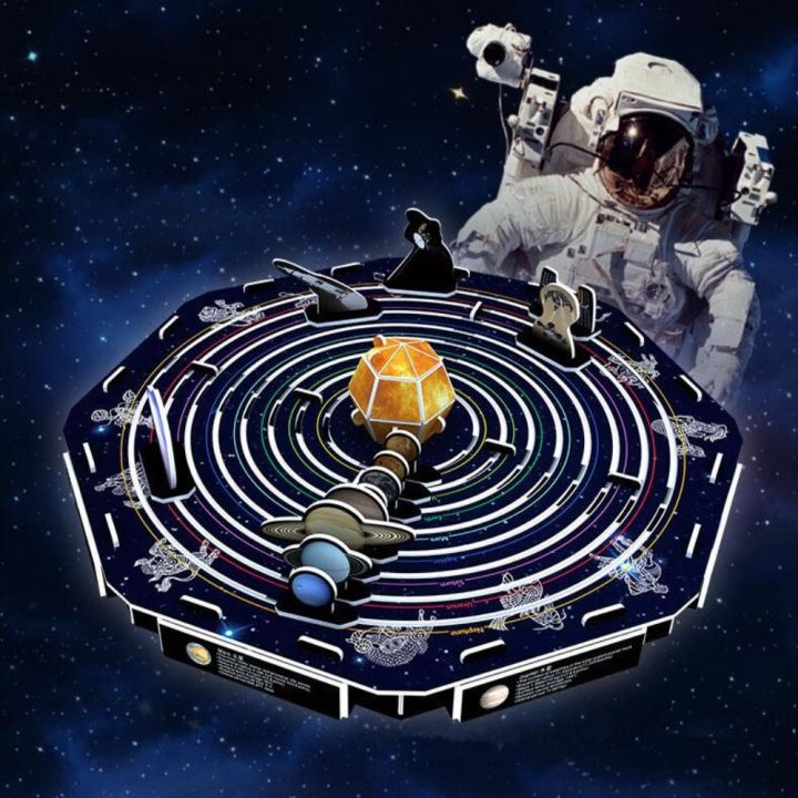 BEIBEI Paper 3D Spaceship Paper Puzzle DIY Model Miniature ...