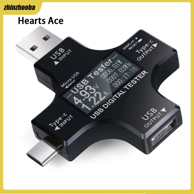 การอุปกรณ์ทดสอบแรงดันไฟฟ้าการออกแบบดิจิตอลประเภท USB Fs C/ | Lazada.co.th