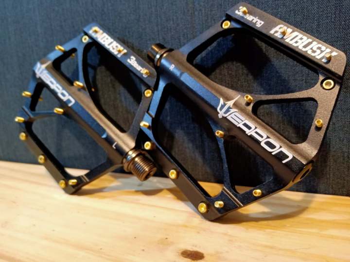 WEAPON AMBUSH 3 Sealed Bearing Aluminum Flat Pedal (100% original ...