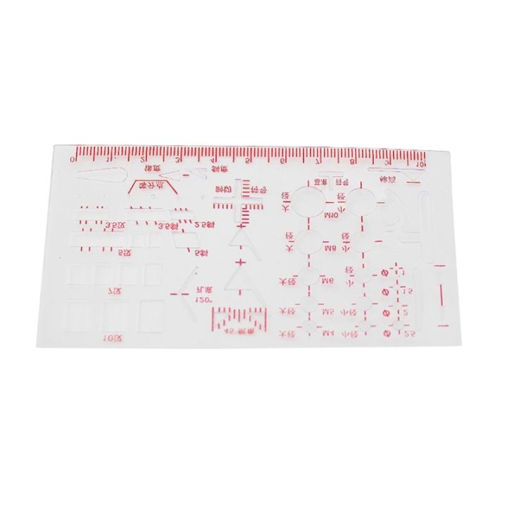 Architect Architectural Template Stencil Technical Ruler Portable ...