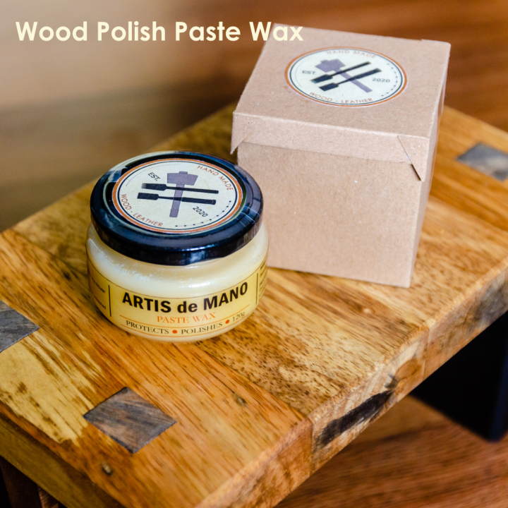 Wood Polish Paste Wax with Beeswax and Carnauba Wax 120ml | Lazada PH
