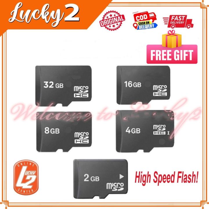 Original Micro SD Card 64GB 32GB 16GB 8GB 4GB 2GB Class10 TF Card High ...