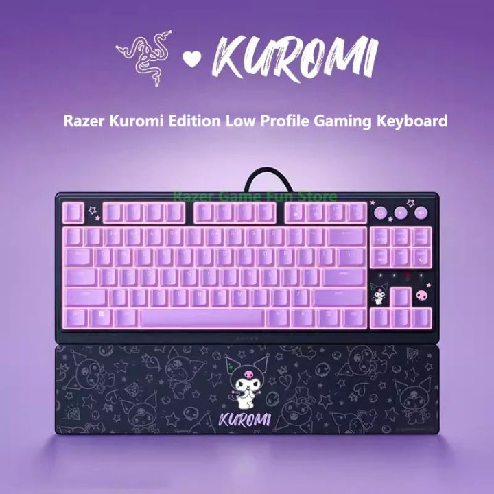 Razer Sanrio Kuromi Edition Ornata V3 Tenkeyless Low Profile RGB Gaming ...