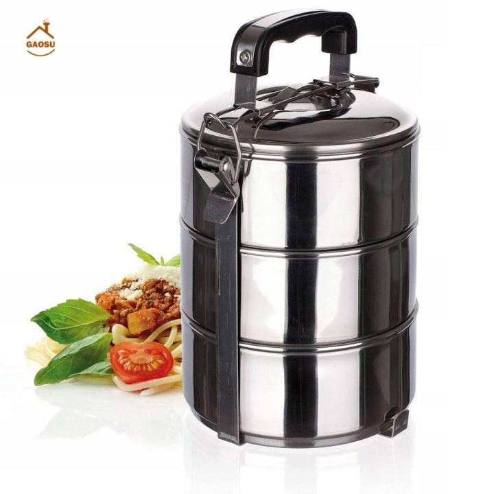 Gaosu stainless steel lunchbox Stackable Lunch Snack Box Stainless ...