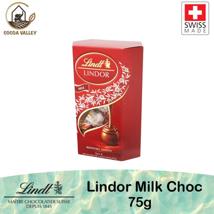 Lindt Lindor Milk Chocolate 75g | Lazada