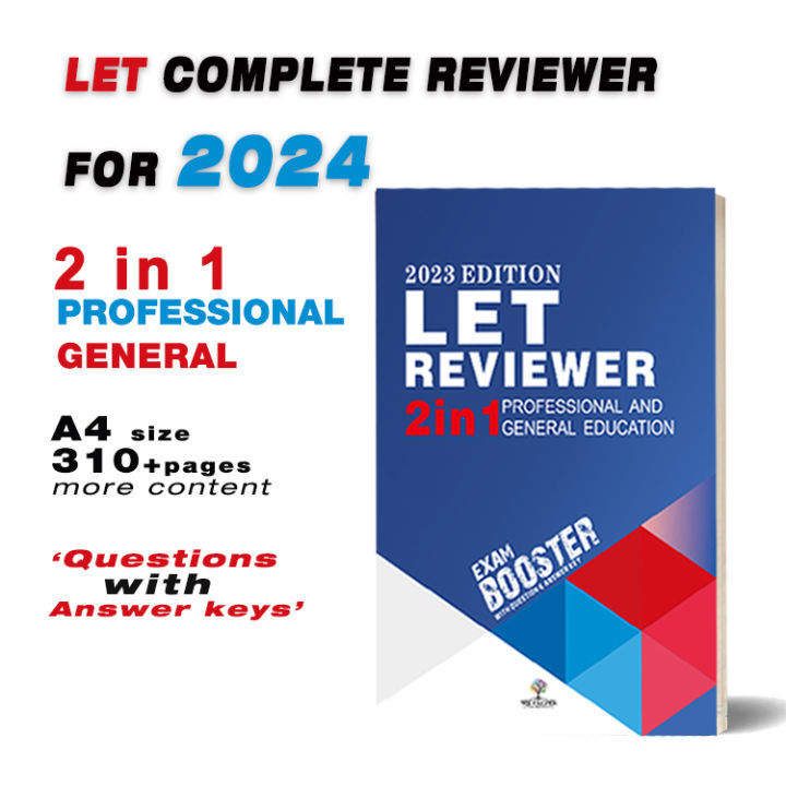 LET Reviewer 2024 edition Professional Education and General Education ...