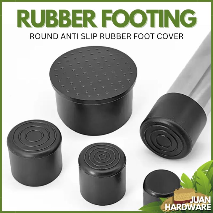 Rubber Footings Tubular Round for Chair Table Furnitures Foot Cover ...