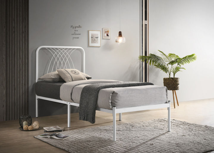 Metal Single / Queen Size Bed Frame / Katil Besi | Lazada