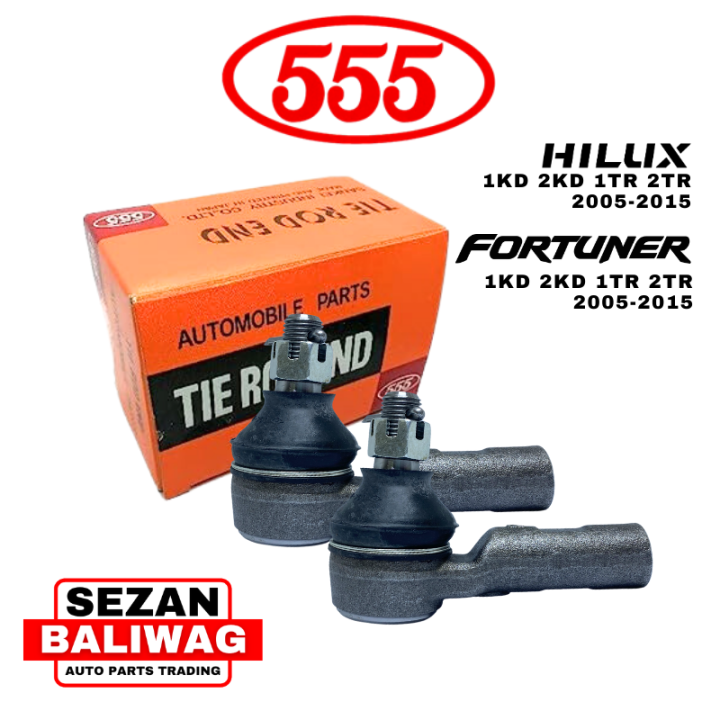 555 TIE ROD END SET 2 PCS TOYOTA FORTUNER 4X4 4X2 HILUX 4X4 2005-2015 ...