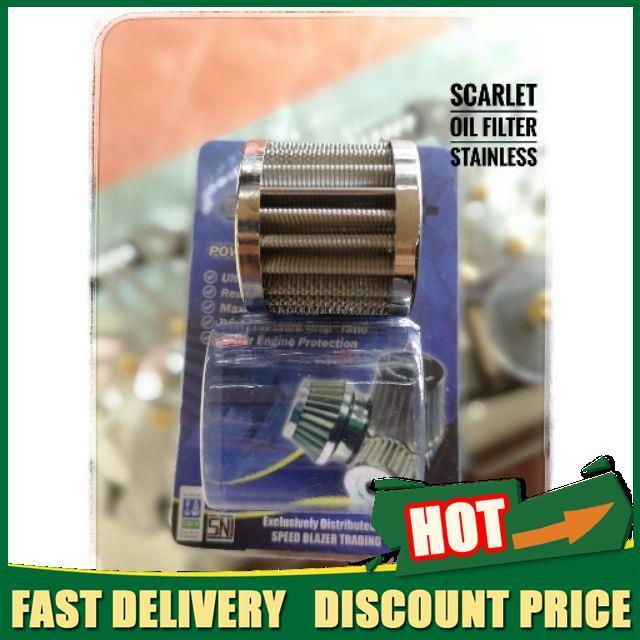 【Active price】 OIL FILTER SCARLET for SUZUKI raider150 shogun raider j ...