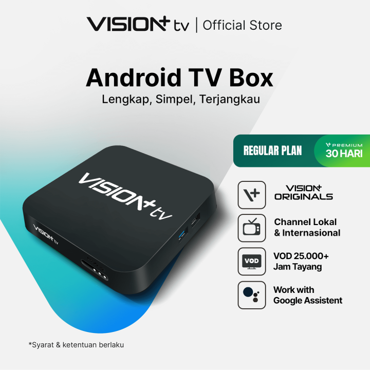 Android TV Box Vision+ TV | Lazada Indonesia