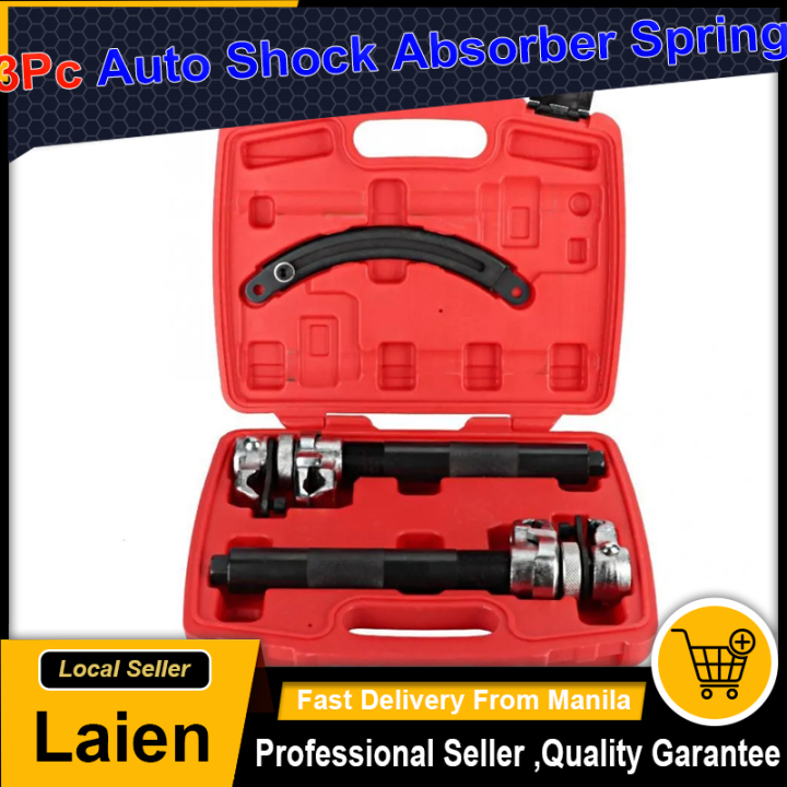 Laien 3pcs/set Automotive shock absorber spring compressor Coil spring ...
