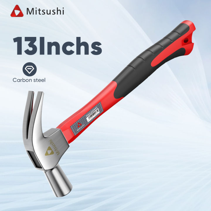 Mitsushi 13inch Steel Hammer For Woodworking Tools Or Glass Breaker ...