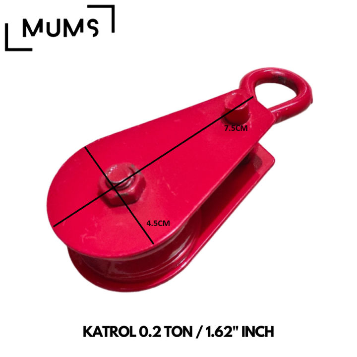 Katrol Air Sumur Timba 1.62" inch /Kerekan Sumur barang rol seling ...