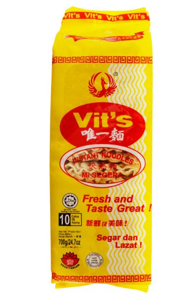 Vit's Fried Instant Noodles / Mee Segera 700gm | Lazada