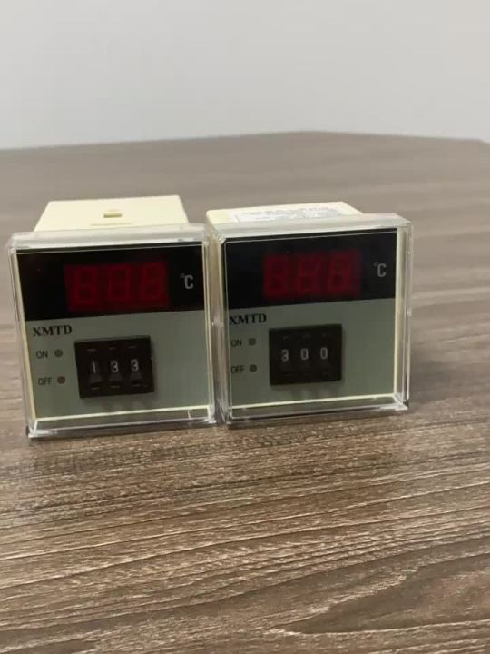XMTD Digital Display Temperature Controller Mechanical Adjustable Thermostat Dial Upper and ...