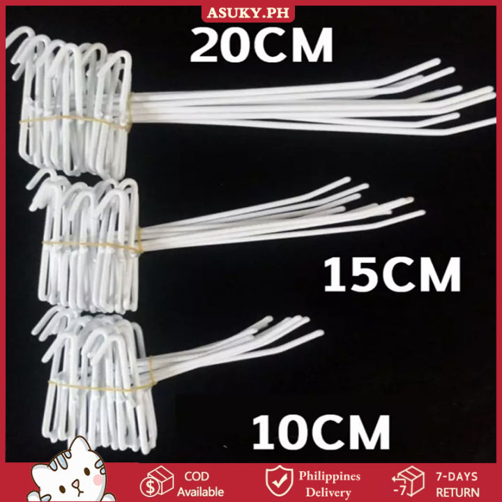 10pcs Screen Hook Coated Wire Hook Home Living Organizers Store Screen ...