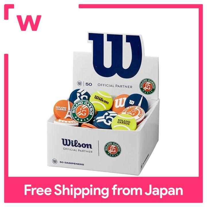 Wilson RG DAMPENERS BOX (Roland Garros Dampener Box) for tennis rackets ...