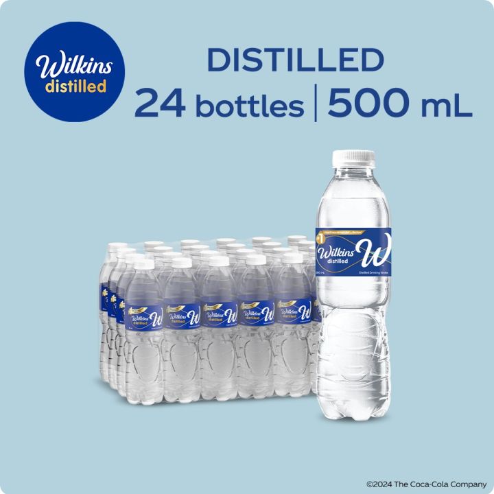 Wilkins Distilled 500mL - Pack of 24 | Lazada PH