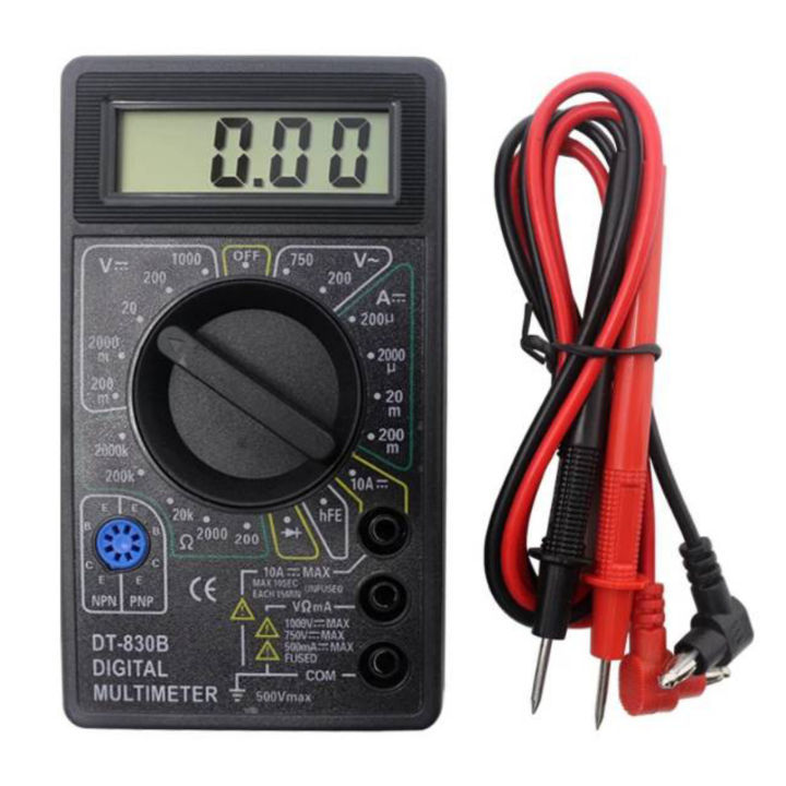 Multimeter Digital Multitester Avometer Tipe DT-830B / Alat Pengukur ...